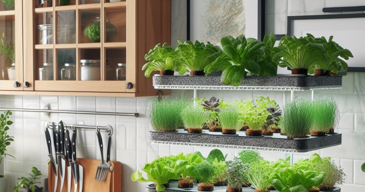 Indoor Hydroponic Grow System:: A Complete Guide - Urban House Garden