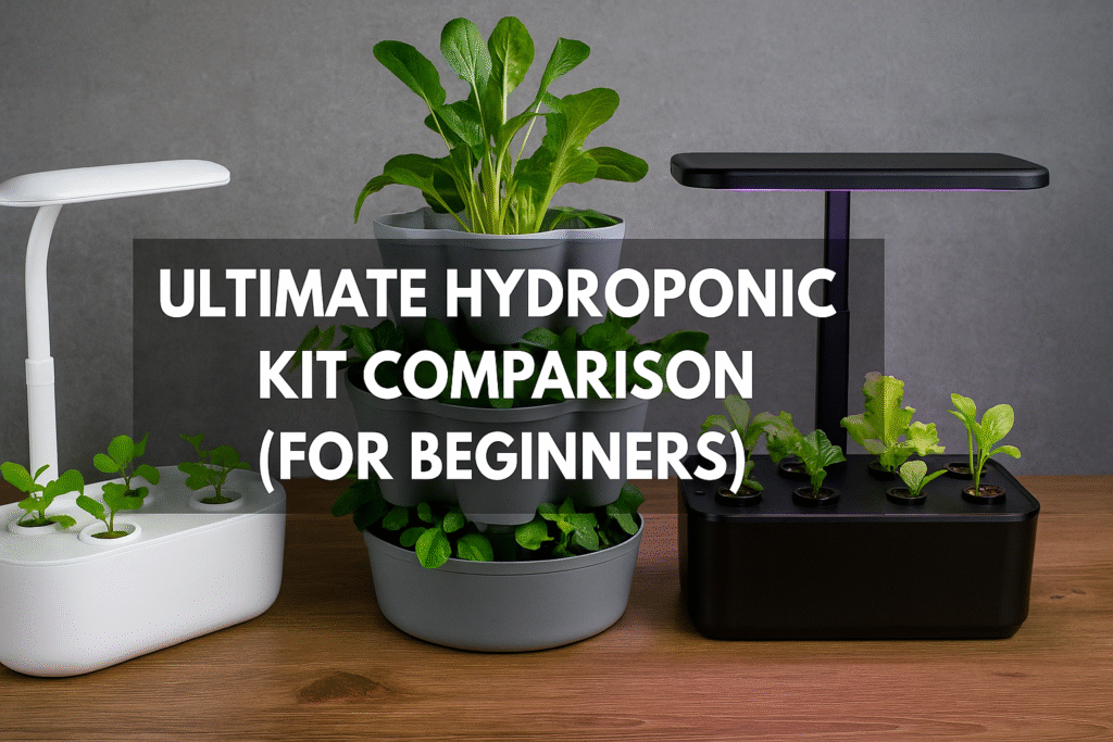 Hydroponic Kit Comparison for Beginners- Urban House Garden